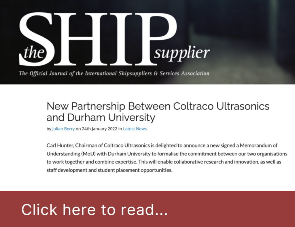 The Ship Supplier Journal Publishes our Press Release on the "New ...